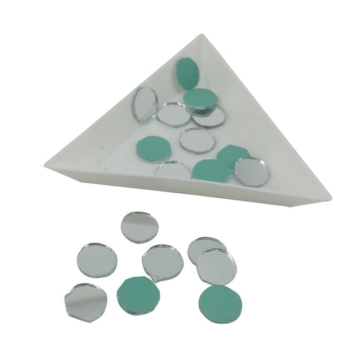 Buy Glass Shisha Mirrors For Sewing Embroidery Crafts Jewellery mixed ...